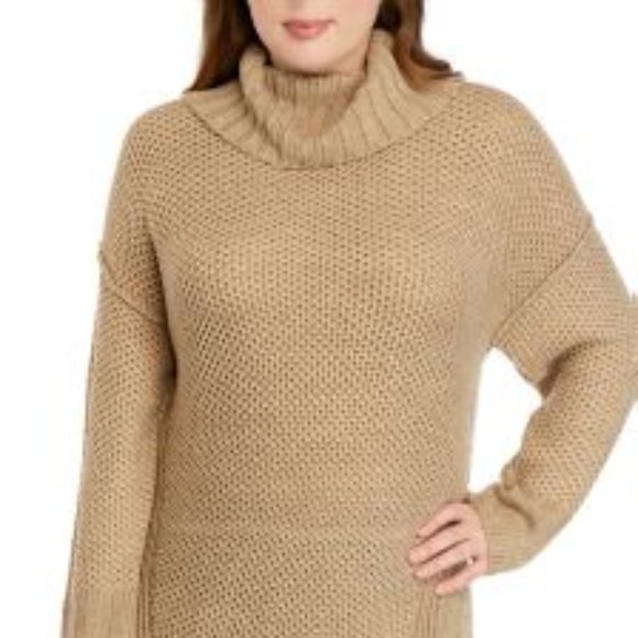 Madison | Sweaters | Womens Madison Plus Size Mix Stitch Cowl Neck ...